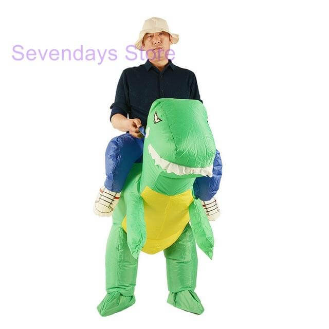 Carnival Inflatable Dinosaur Cowboy and different Costume · Mavigadget