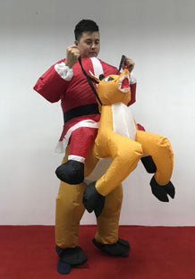 Carnival Inflatable Dinosaur Cowboy and different Costume · Mavigadget