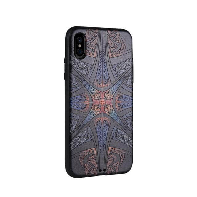 High Quality 3D Relief Print Soft Iphone X Case · Mavigadget