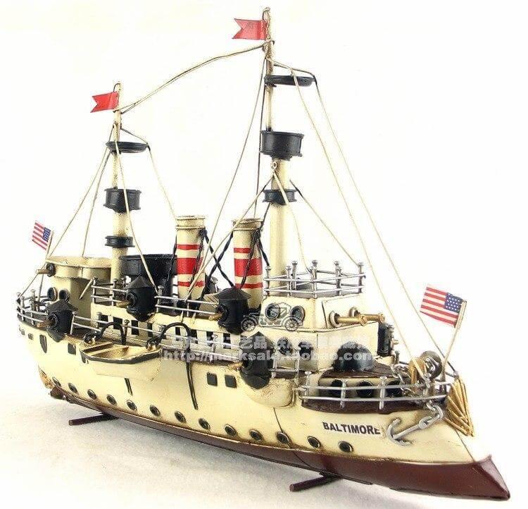 Iron Baltimore Cruiser Vintage Sailboat Home Decorations · Mavigadget