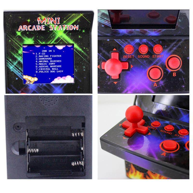 8-Bit Mini Arcade Games WITH Built-in 200 Classic Games · Mavigadget