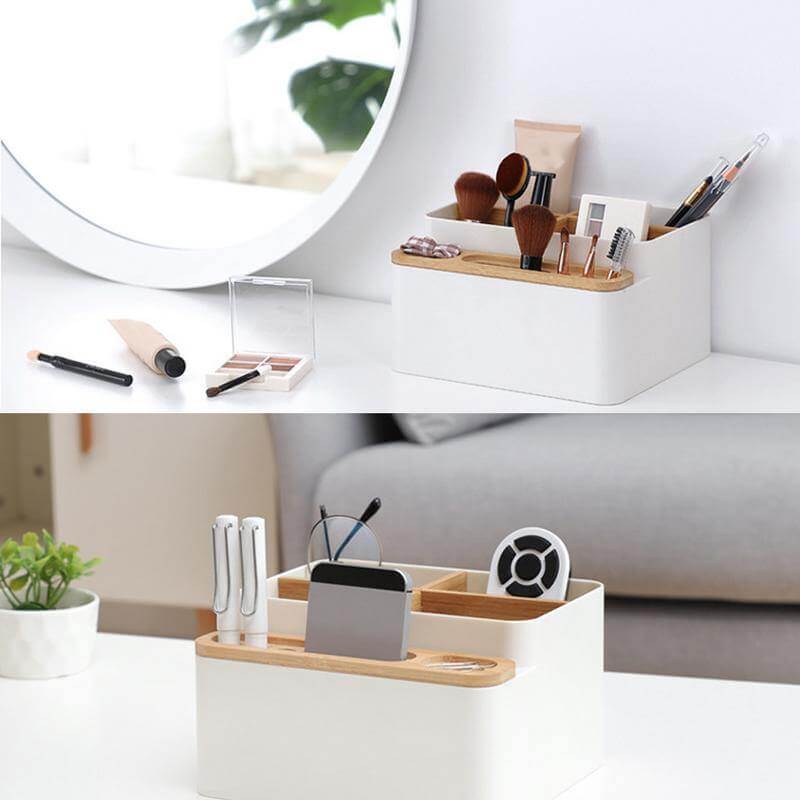 Multi-function 4 Grid Desktop Organizer · Mavigadget