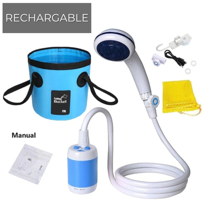 Portable Electric Outdoor Camping Shower Set · Mavigadget