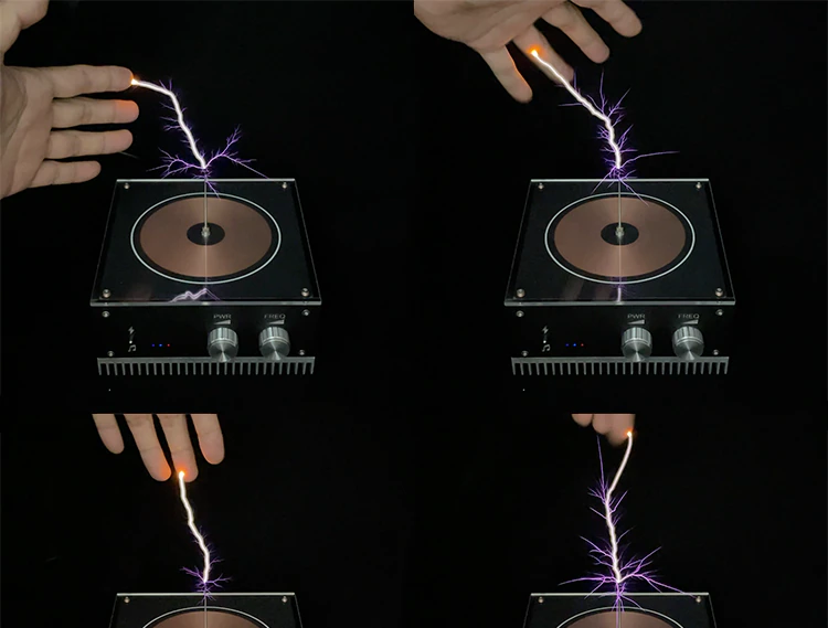 Wireless Tesla Coil High-Frequency Lighting Speaker · Mavigadget