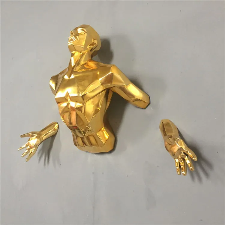 Retro Creative Enlightened Man Art Wall Decor · Mavigadget