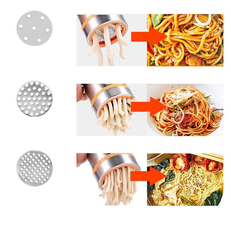 Manual Stainless Steel Noodle Wizard Pasta Maker · Mavigadget