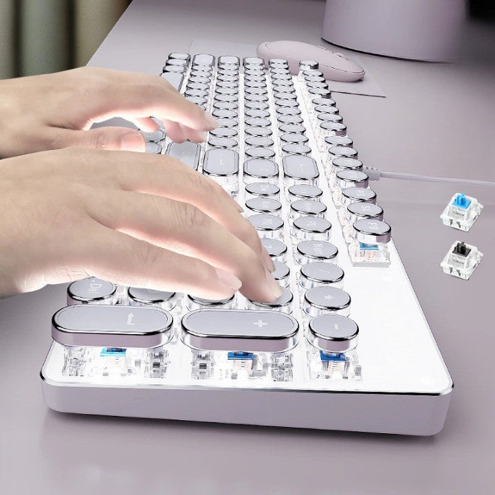 Type Mechanical Retro Press Keyboard · Mavigadget