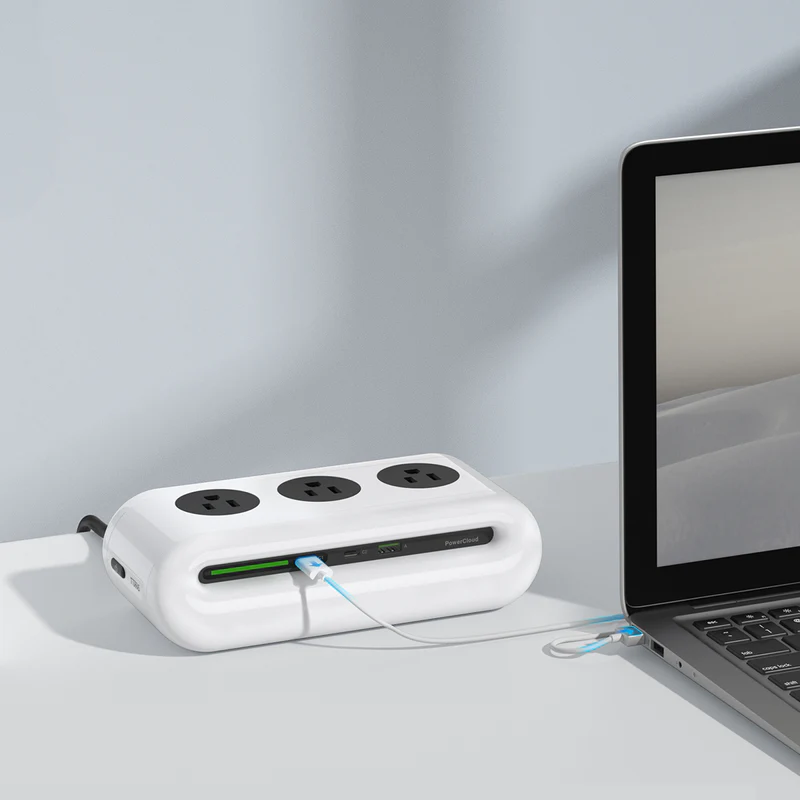 PowerCloud USB Desktop Charging Station Power Strip · Mavigadget