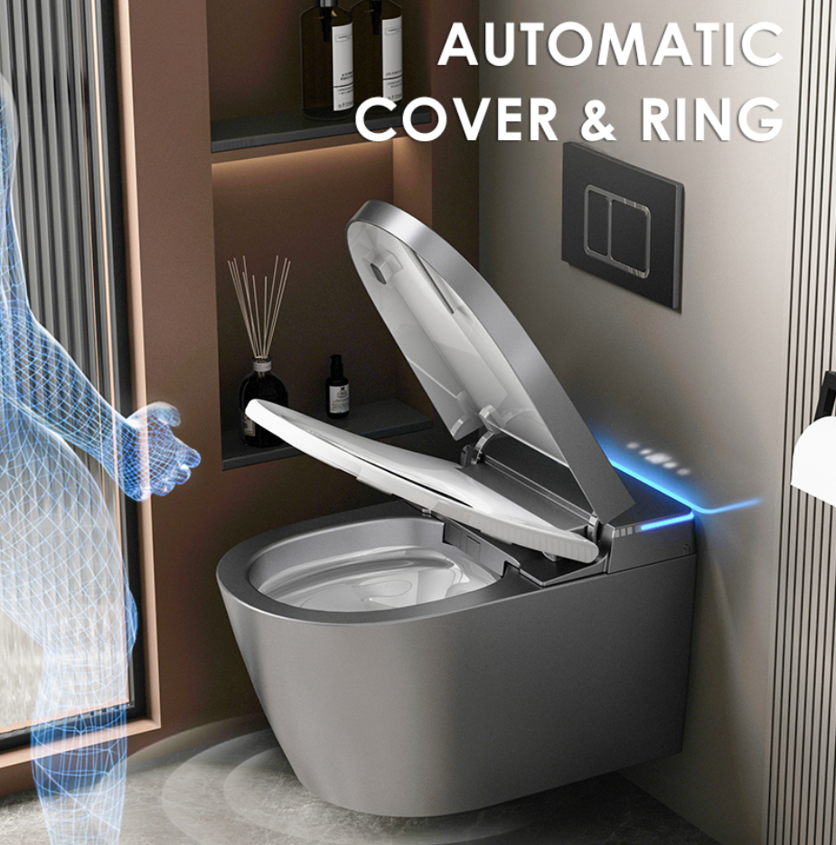 Floating Futuristic Luxury Smart Toilet · Mavigadget