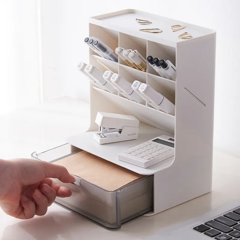 Clean Tower Tidy Multifunctional Desktop Organizer · Mavigadget
