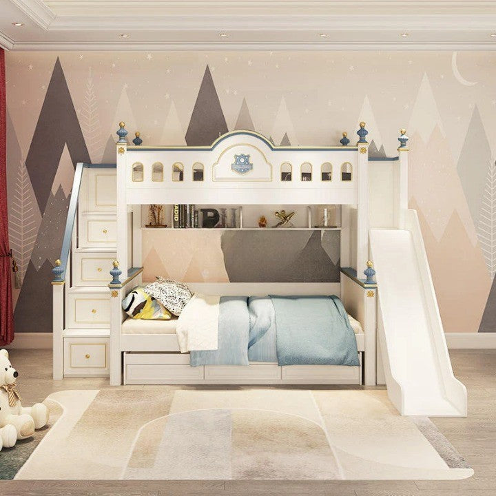 Fairy Tale Princess Castle Kids Bunk Bed · Mavigadget