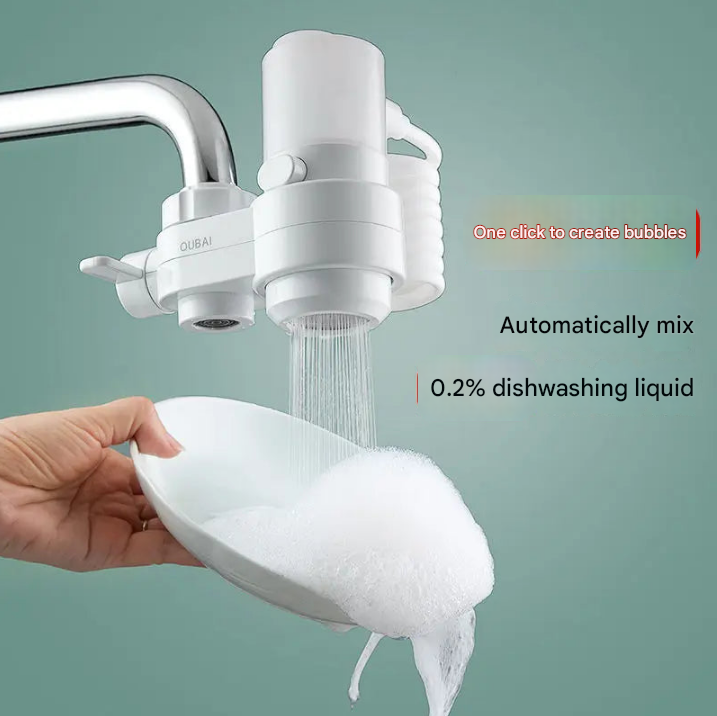 Multipurpose Rotating Easy Dishwashing Faucet Nozzle · Mavigadget