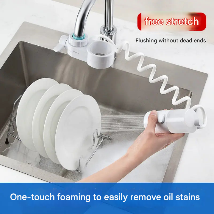 Multipurpose Rotating Easy Dishwashing Faucet Nozzle · Mavigadget