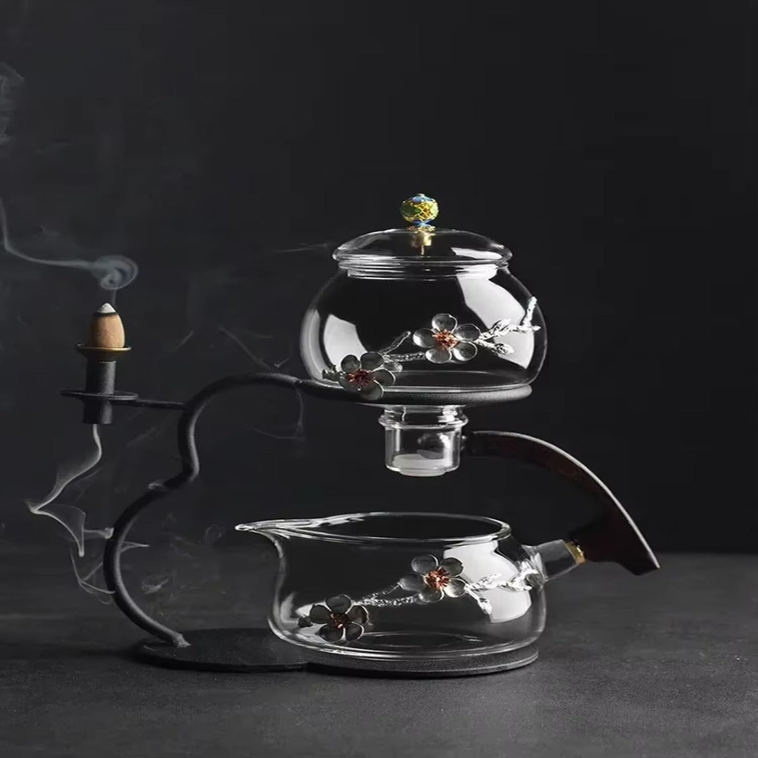 Calm Brew Zen Style Glass Traditonal Teapot · Mavigadget