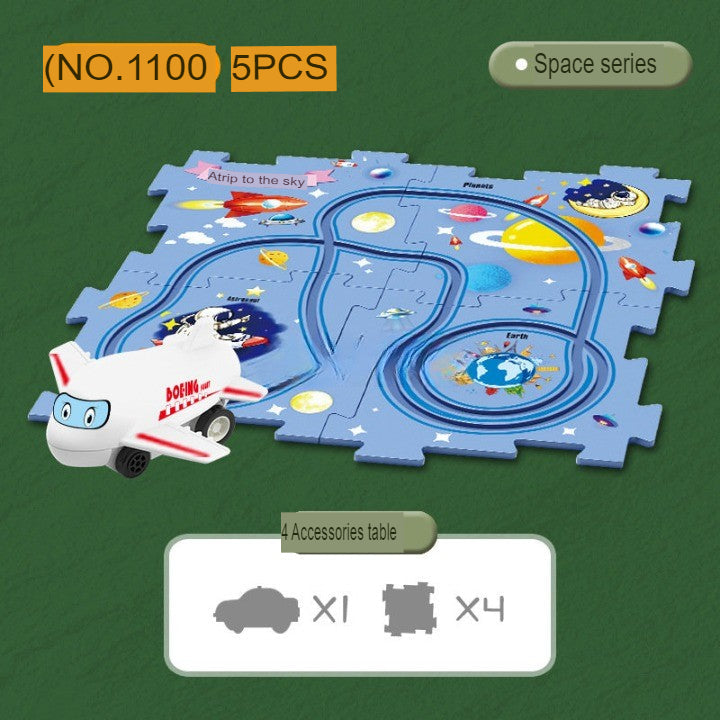 Automatic Track DIY Electric Rail Racer · Mavigadget