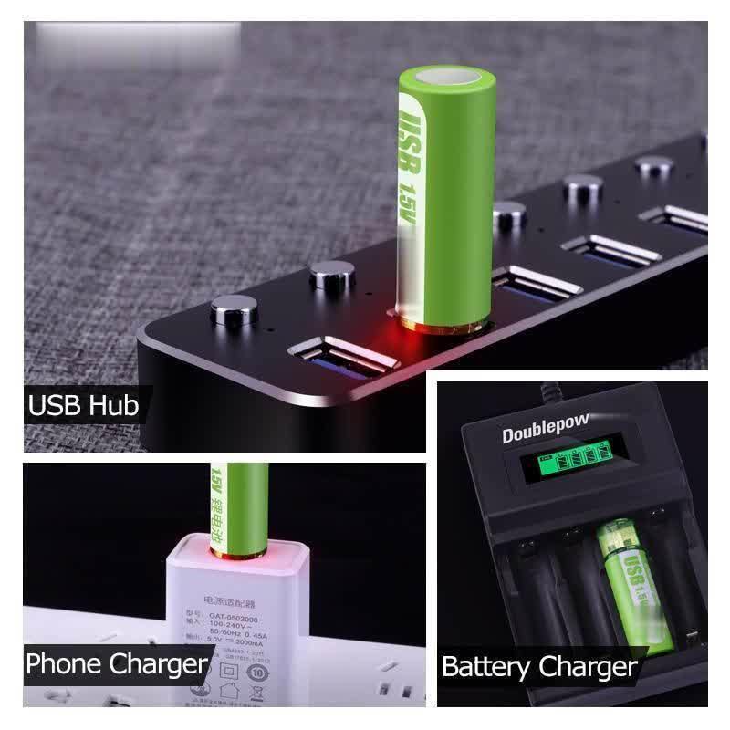 USB Rechargeable Smart Li-Ion Battery · Mavigadget